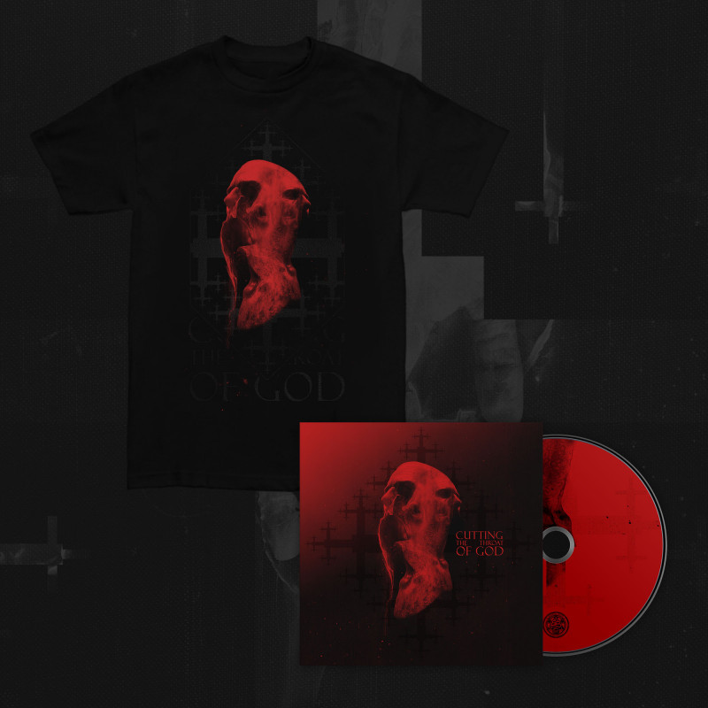 ULCERATE - 'Cutting the Throat of God' T-Shirt + CD
